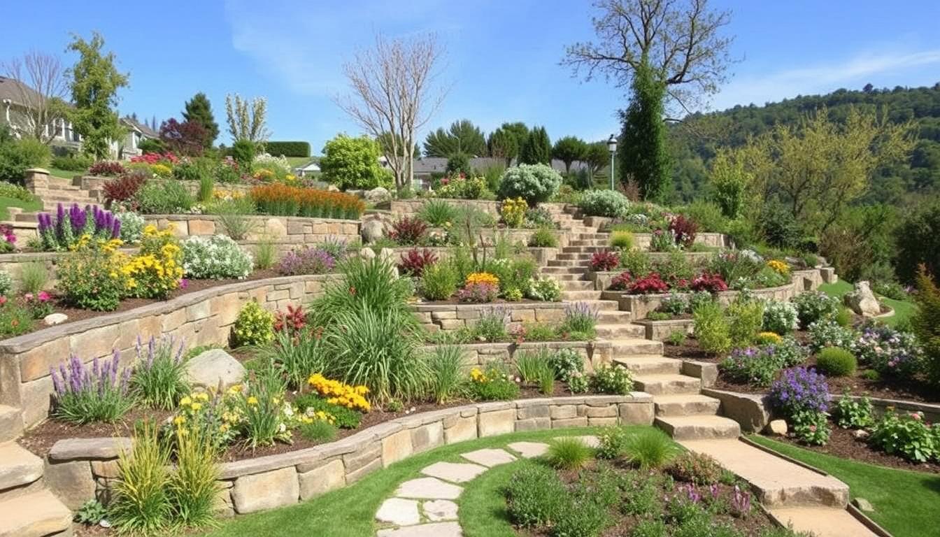 Gartenideen am Hang: Kreative Lösungen & Tipps